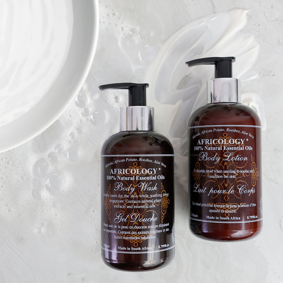 250ml Body Wash & Body Lotion Bundle